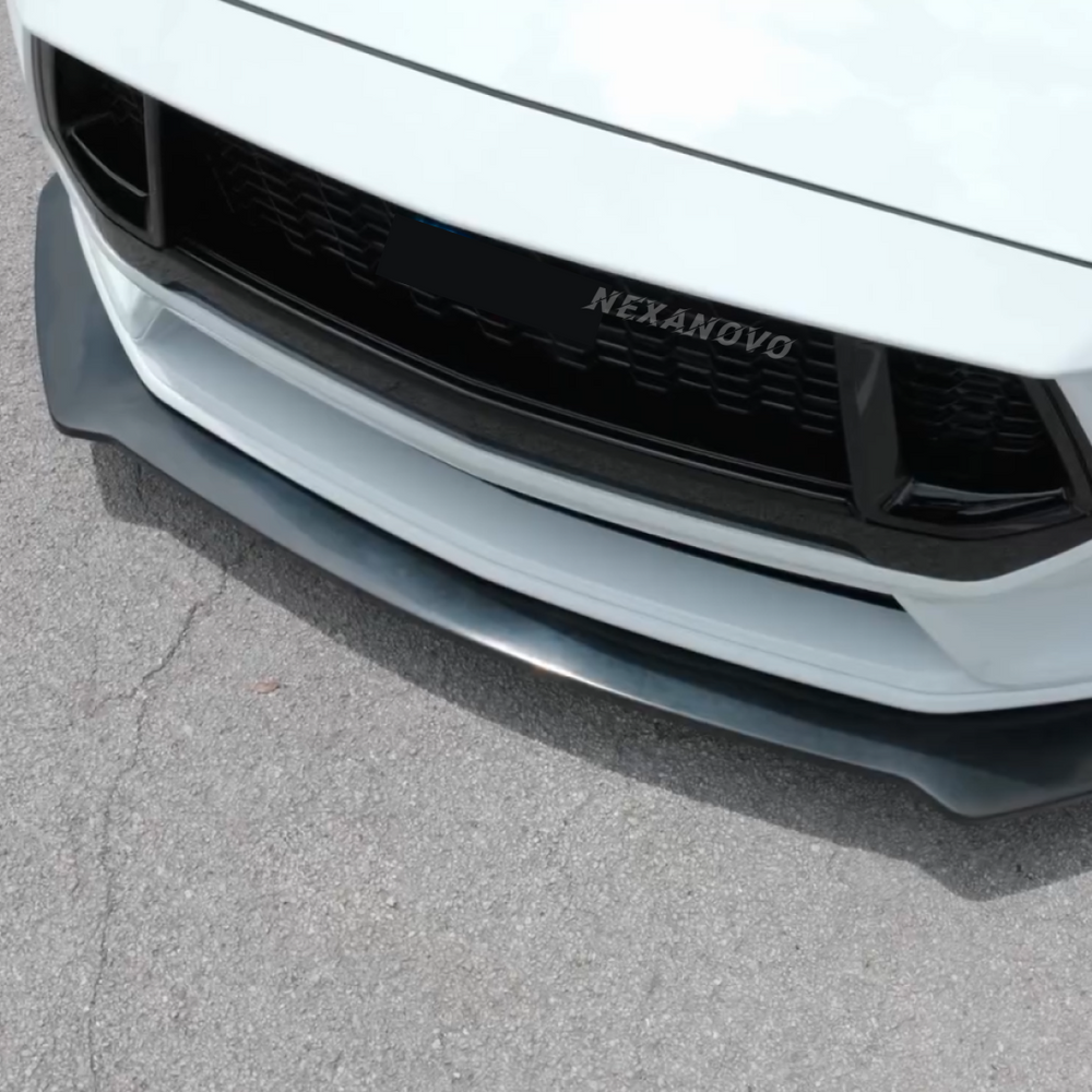 Front Bumper Lip Splitter for S650 Ford Mustang（2024+) NexaNovo