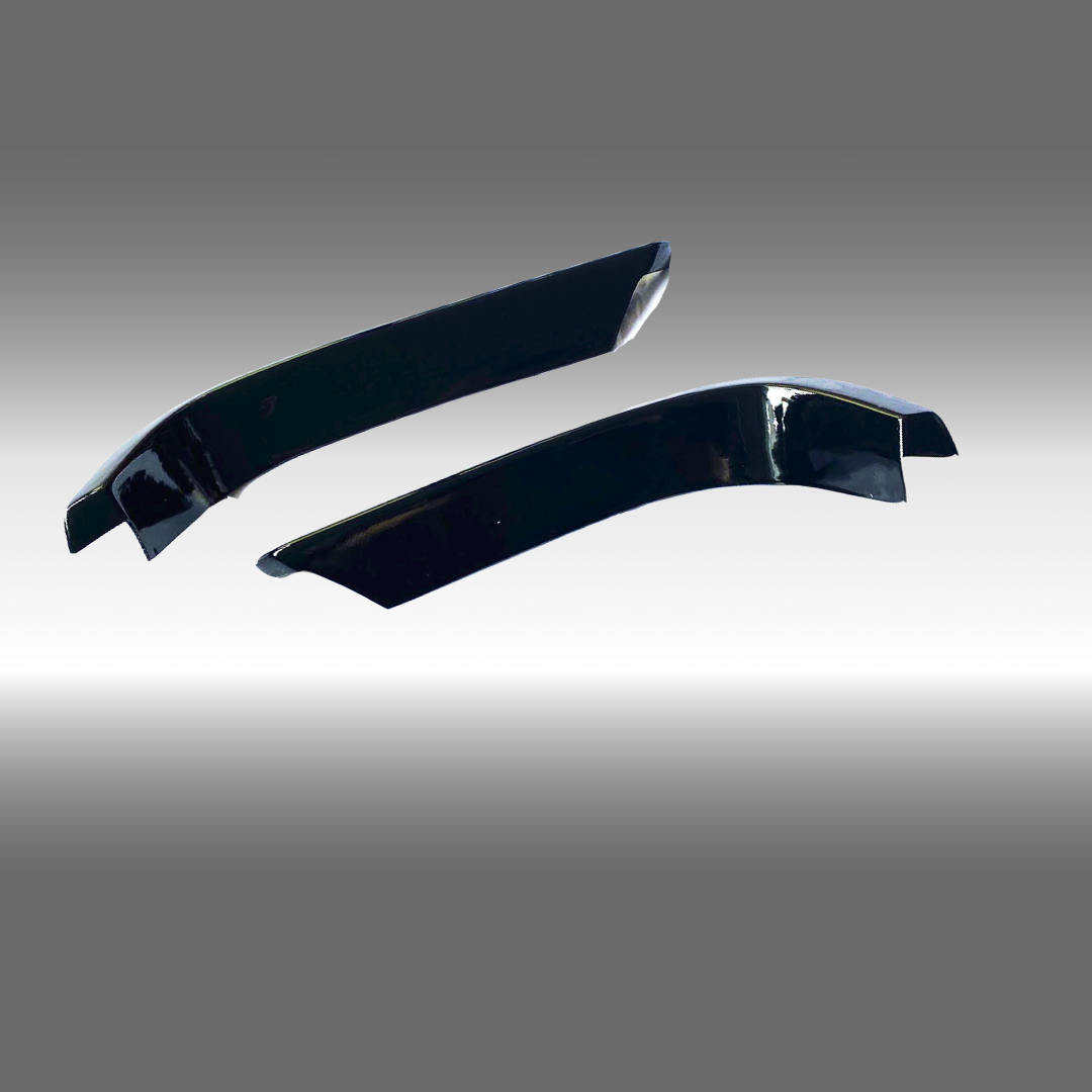 For Toyota Camry (2018-2024) Gloss Black TRD Style Rear Bumper Side ...