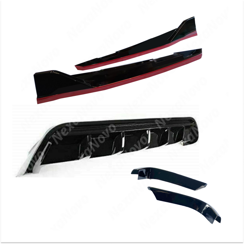 For Toyota Camry (2018-2024) TRD Style Rear Diffuser Splitter NexaNovo