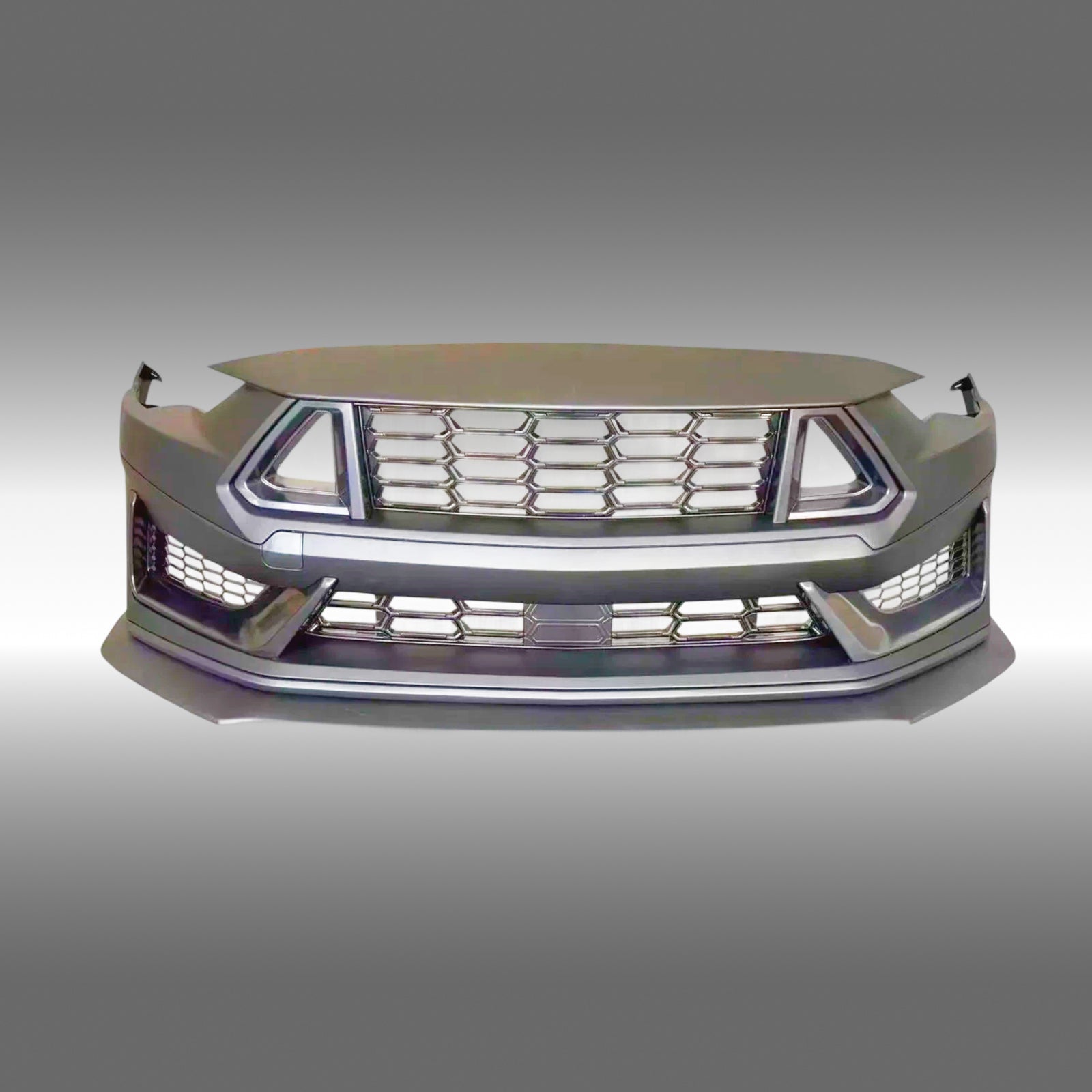 For Ford Mustang 2024-2025up Primer Dark Horse Style Front Bumper Cover ...