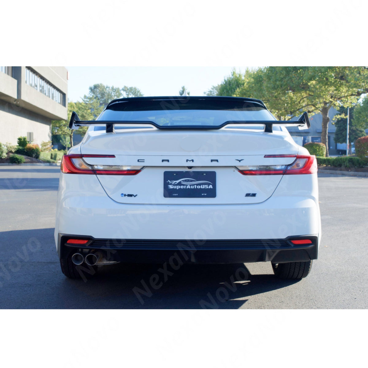 Fit Toyota Camry Gloss Black Rear Trunk Spoiler Wing (2025-2027) NexaNovo