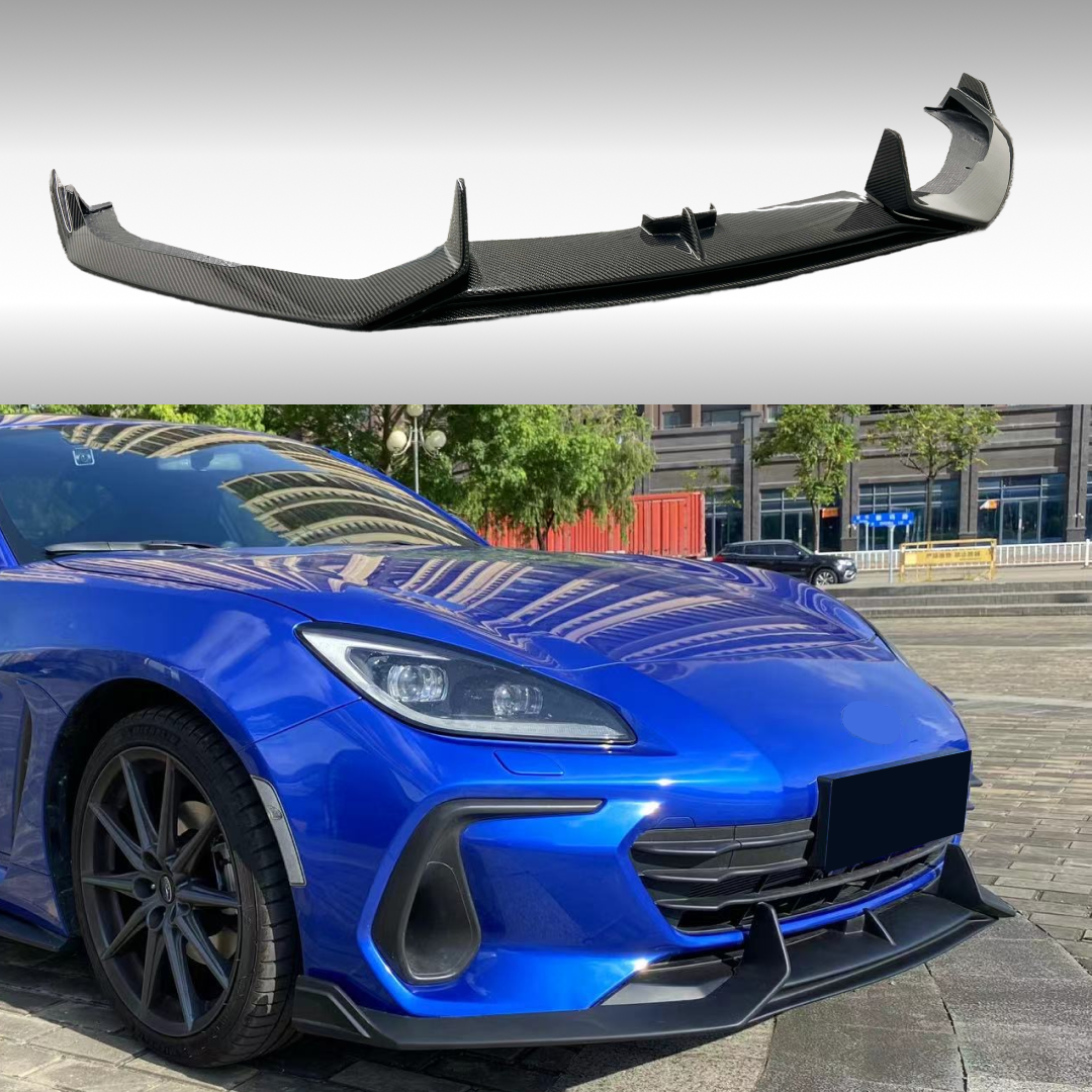 Carbon Fiber Front Lip Spoiler for Subaru BRZ (2022-2024) NexaNovo