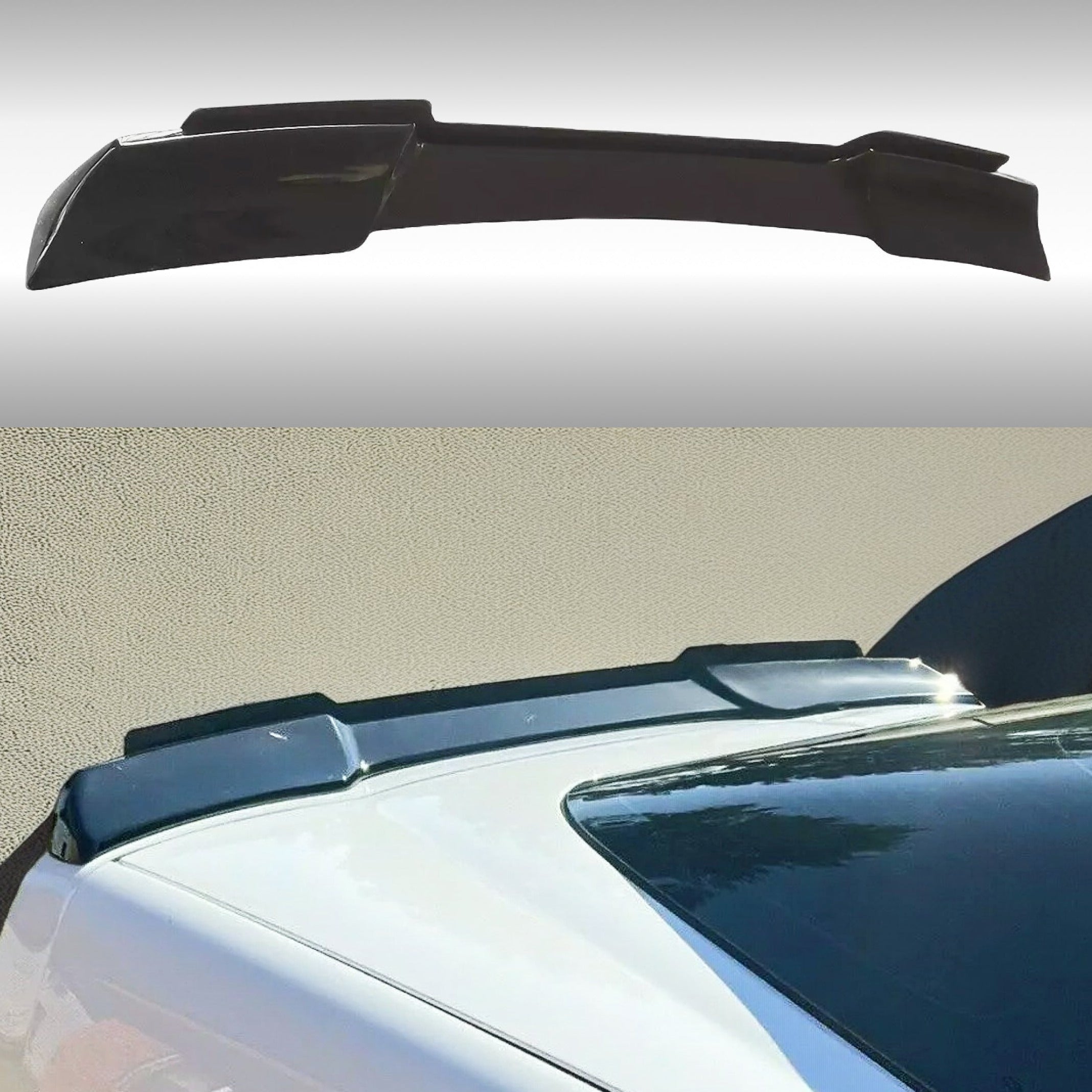 ZR1 Style Extended Rear Spoiler Wing W/ Removable Gurney Flap For Chev