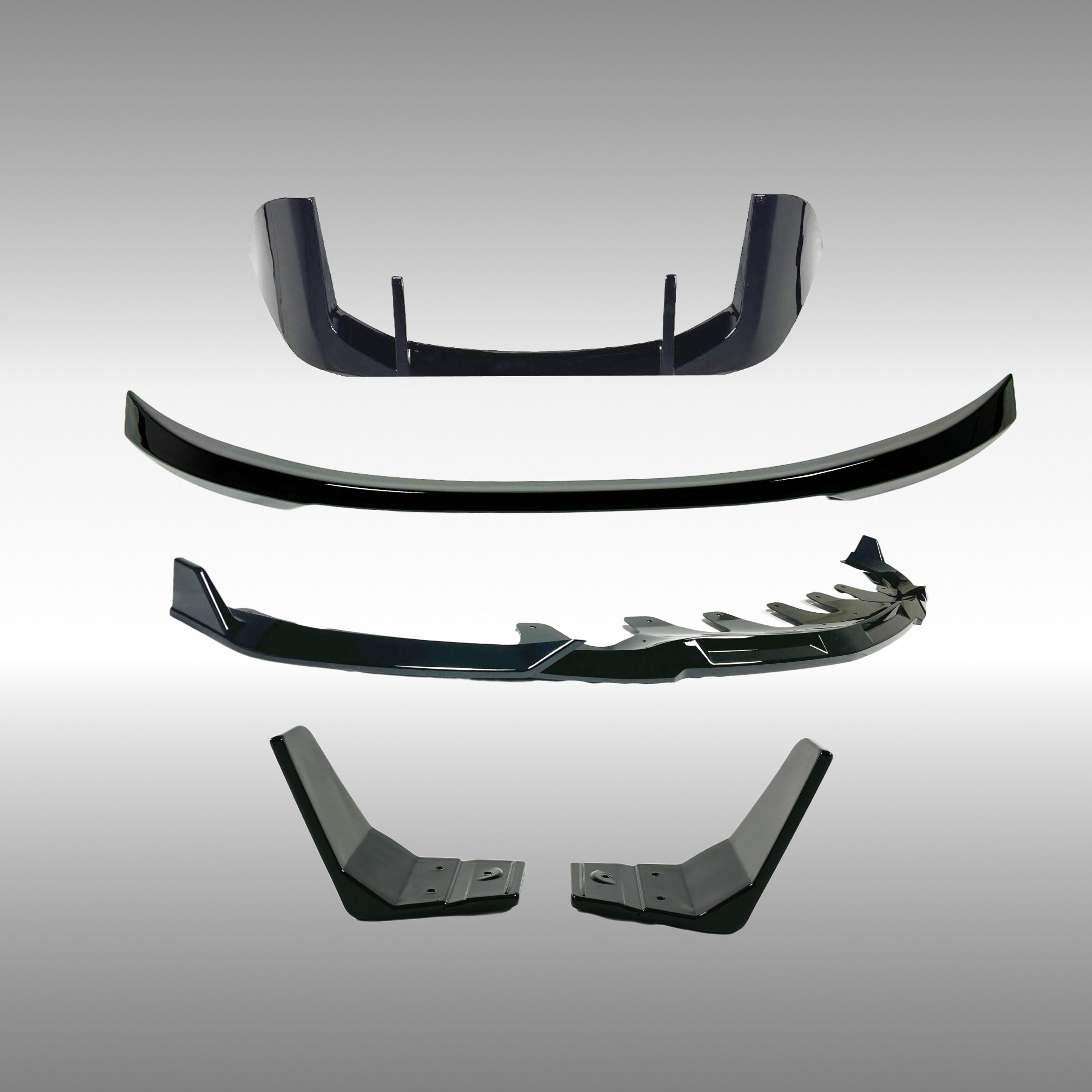 Gloss Black 4-In-1 Aero Body Kit for BMW iX (2022-2025) NexaNovo