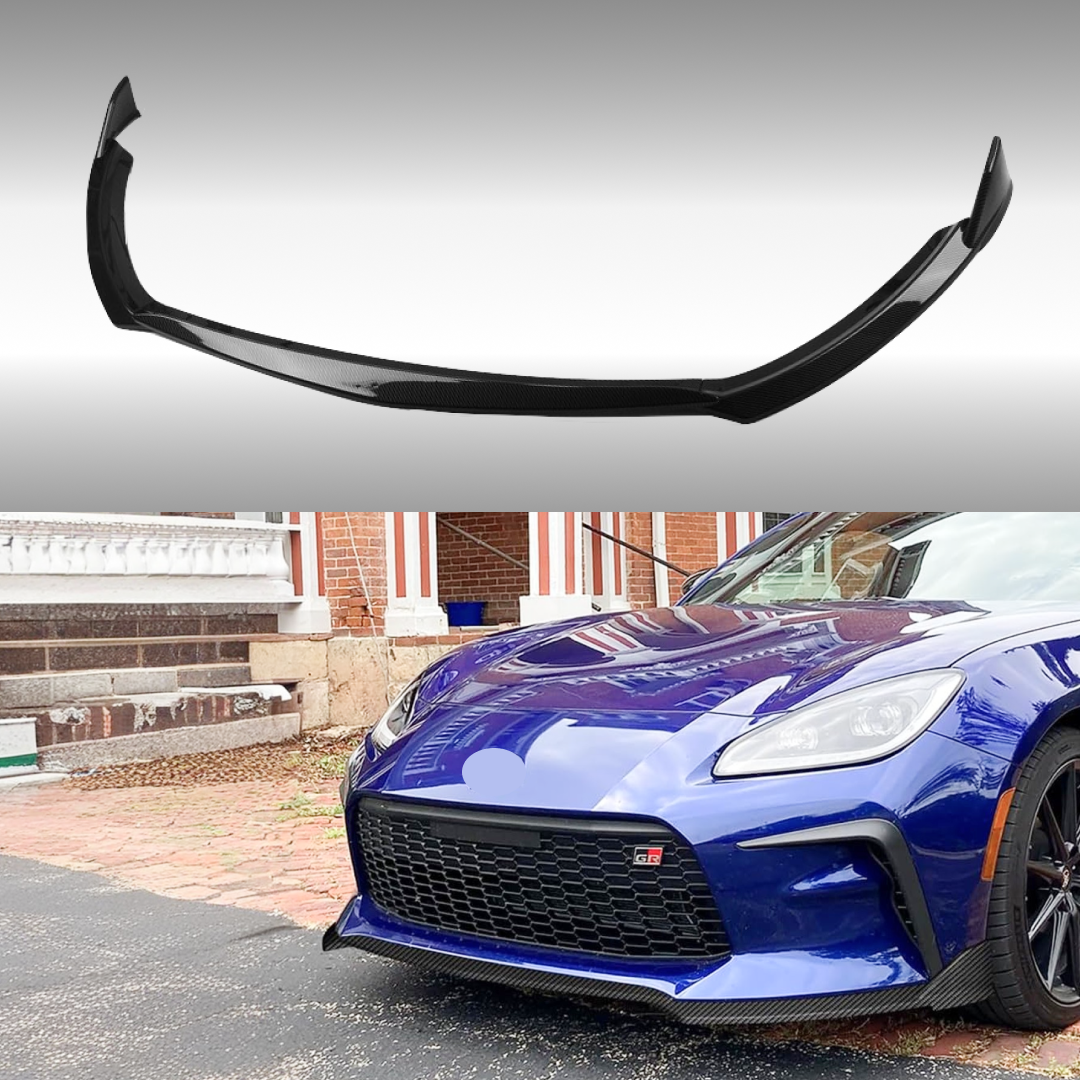 Carbon Fiber Print ST Style Front Splitter Spoiler For Toyota GR86 (20