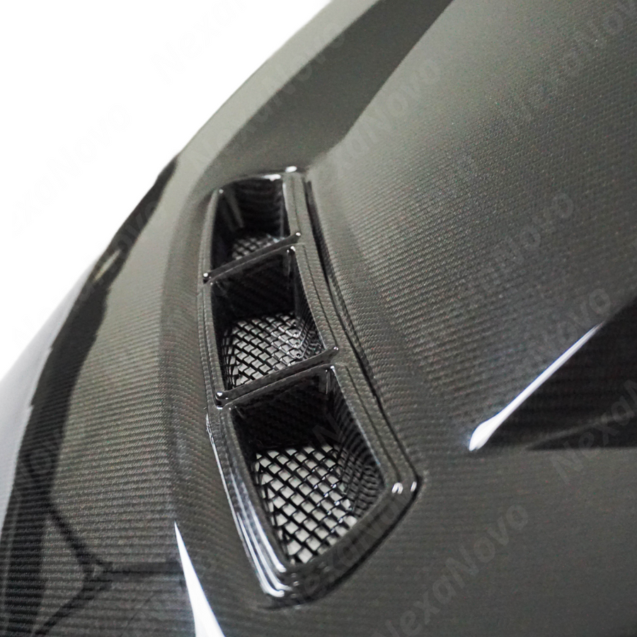 Real Carbon Fiber M2-CS Style Front Engine Hood Fits BMW F30 F32/F33 ...