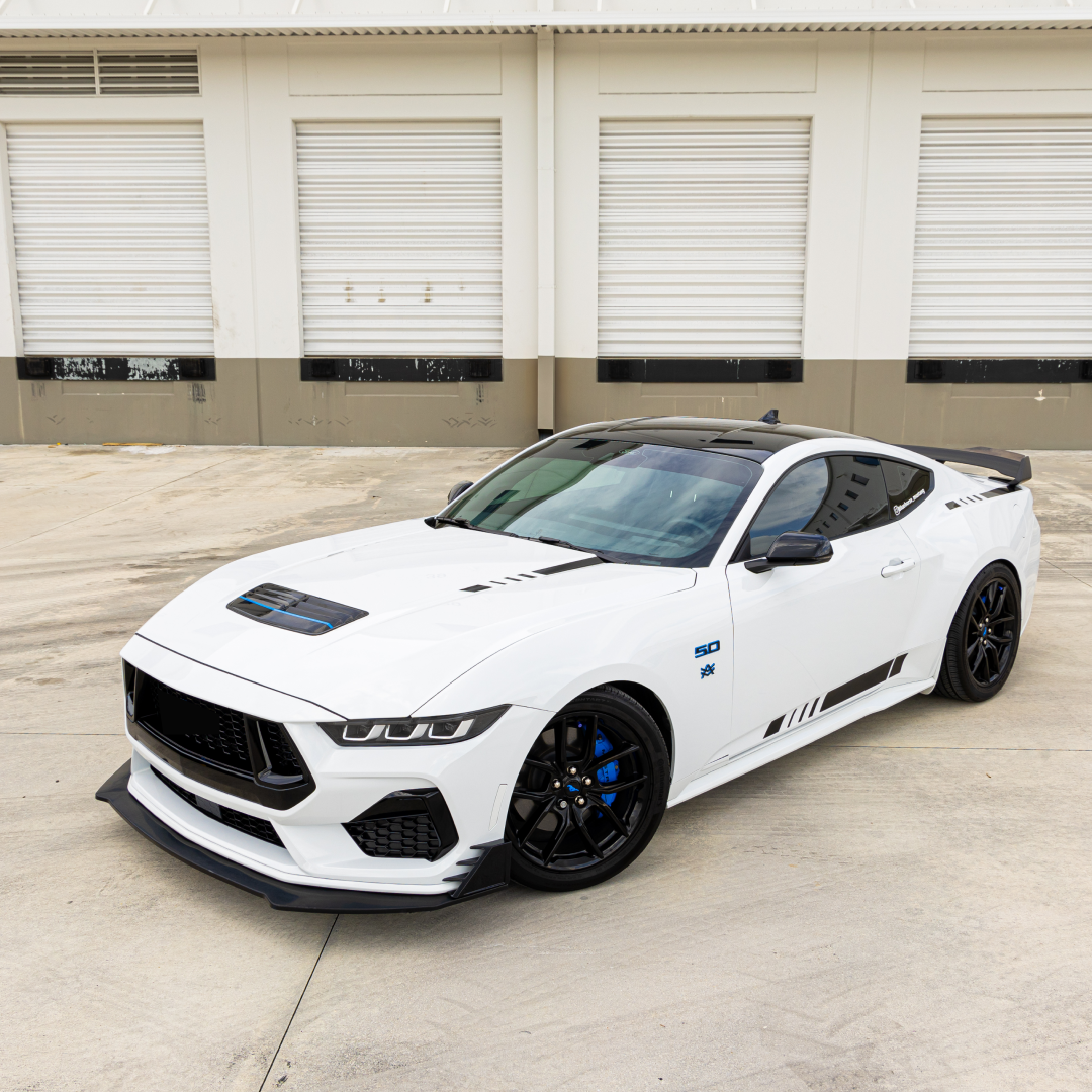 Front Bumper Lip Splitter for S650 Ford Mustang（2024+) NexaNovo