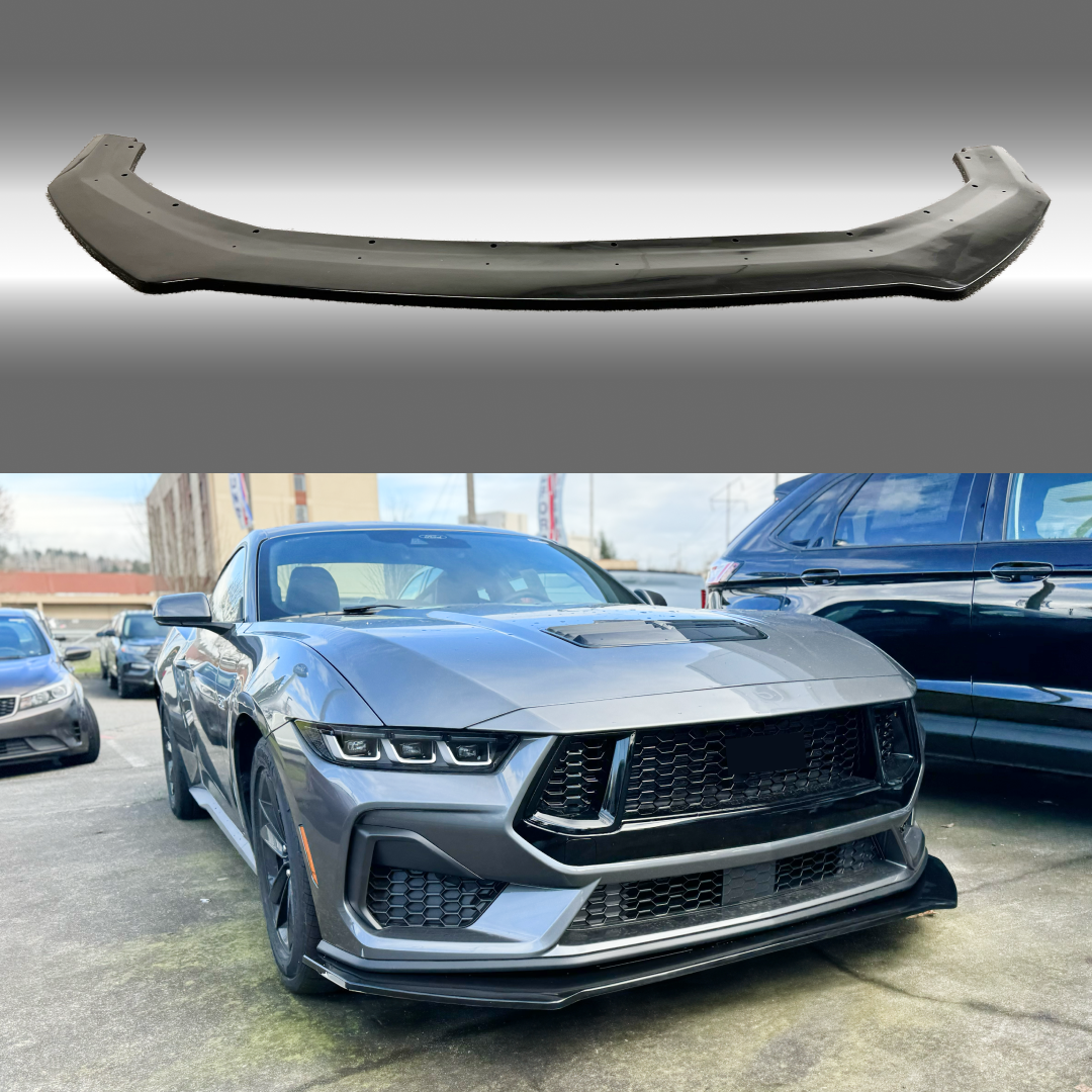 Front Bumper Lip Splitter for S650 Ford Mustang（2024+) NexaNovo