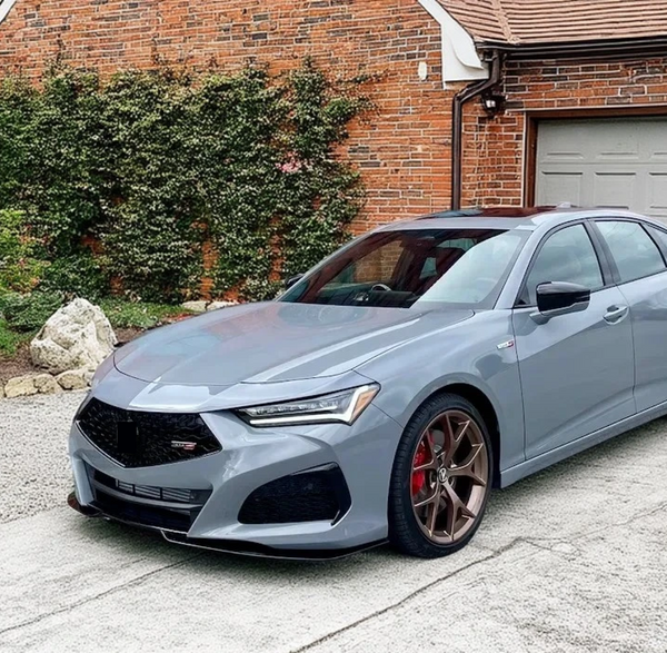 Type S Style Front Spoiler Body Kit Lower Bumper Lip Fits Acura TLX ...