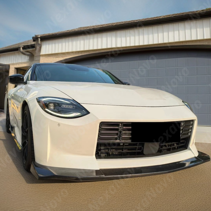 Real Carbon Fiber Front Splitter Lip For Nissan 400Z (2023-2025) NexaN