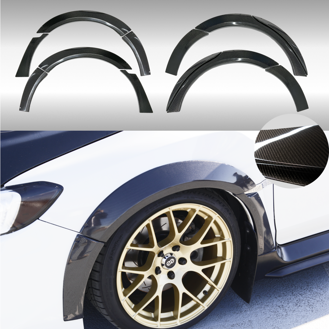 2015-2021 Subaru WRX / STI VA - Carbon Fiber Fender Flares