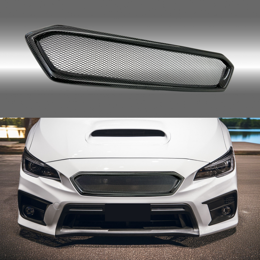NexaNovo Carbon Fiber Front Grille for Subaru WRX STI (2018-2021)