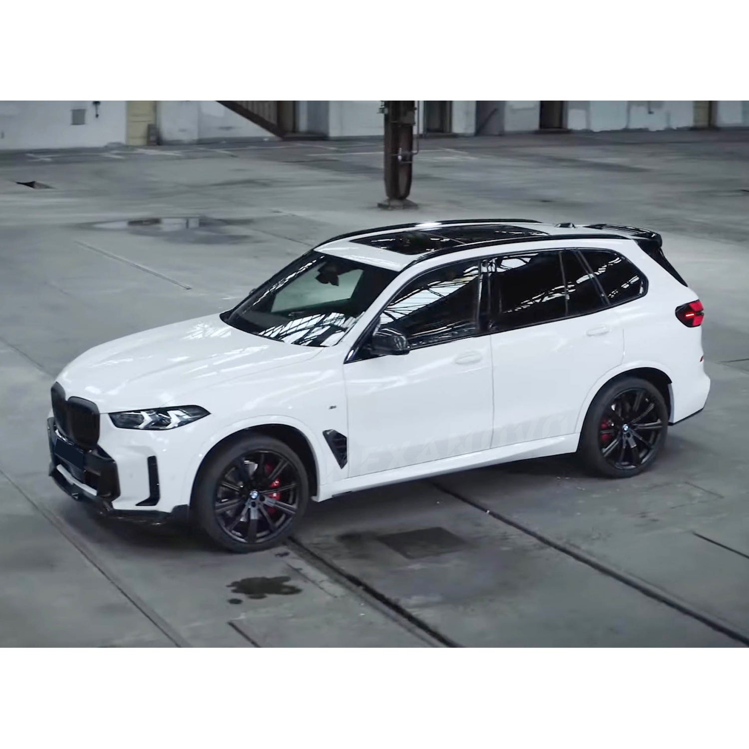 NexaNovo Gloss Black MP Style Front Lip For 2024-2025 BWM X5 G05 LCI